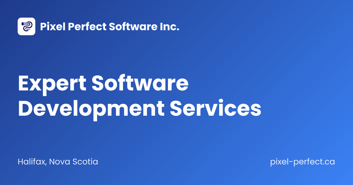 Pixel Perfect Software - Expert Software Development & Consulting